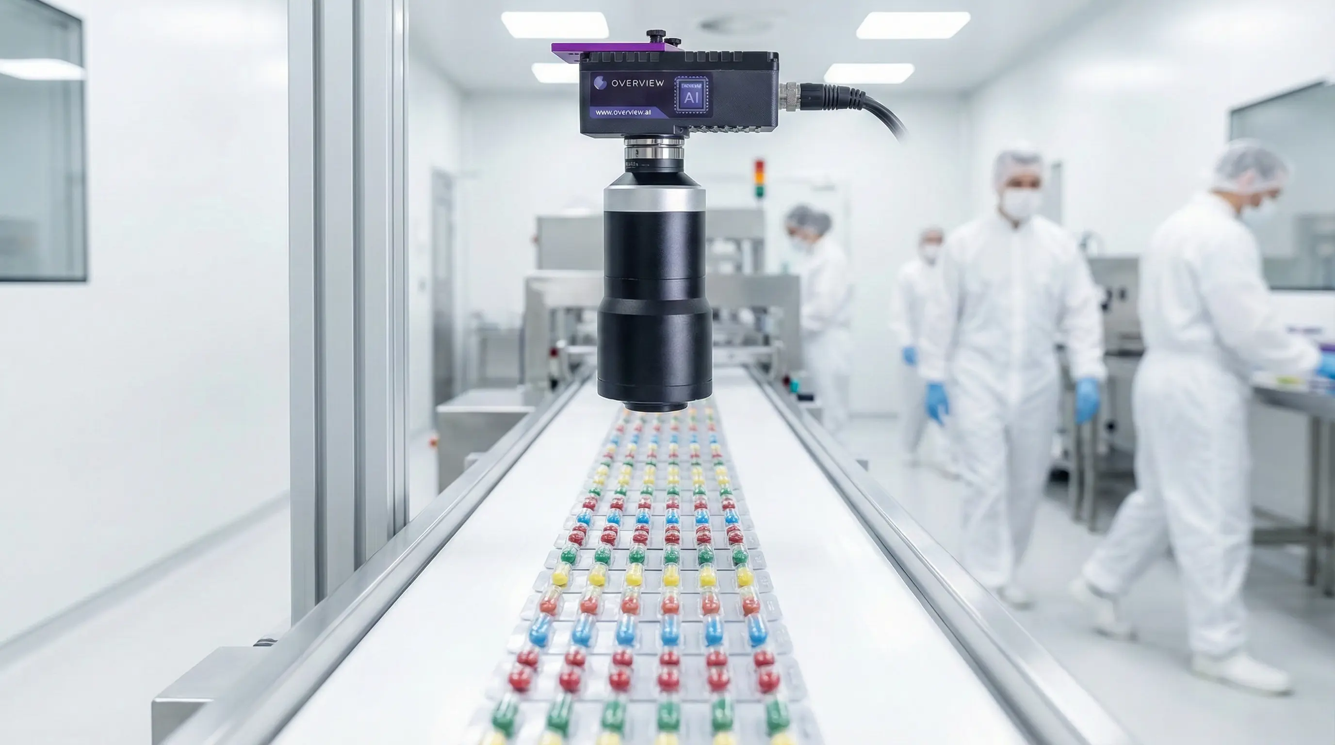 AI Vision for Pharmaceutical Blister Pack & Vial Inspection | Overview.ai
